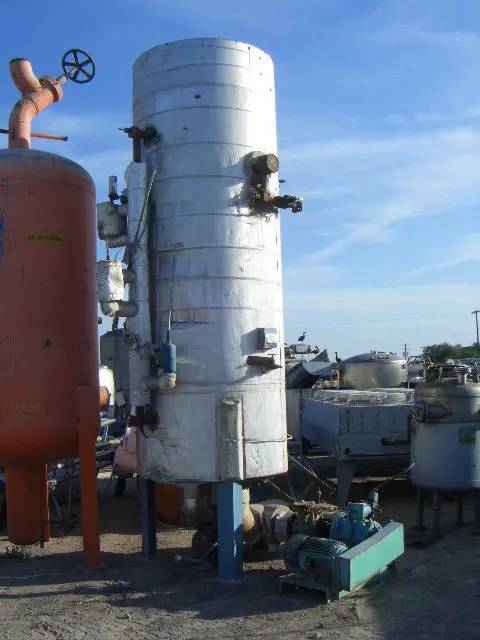 1000 gallons, Reco, Vertical Ammonia Recirculator Package, 48" diameter ...