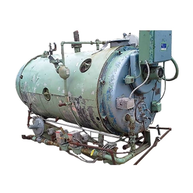 60 HP Cleaver-Brooks #CBH743-60, Steam Boiler, 2520000 BTUH, 150 lbs ...