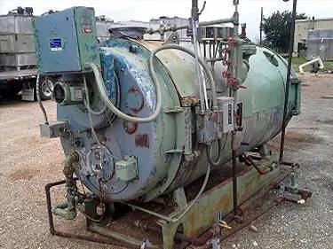 60 HP Cleaver-Brooks #CBH743-60, Steam Boiler, 2520000 BTUH, 150 lbs ...