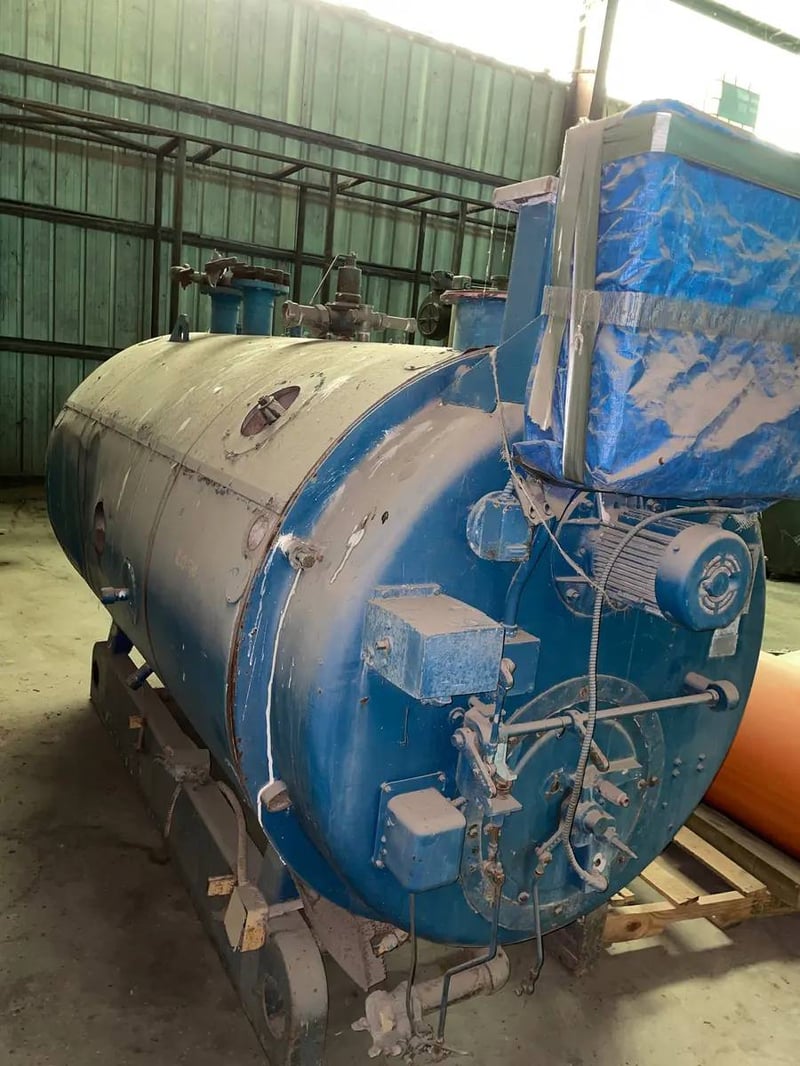 60 HP Cleaver-Brooks #CB-700-60, Packaged Firetube Hot Water Boiler ...