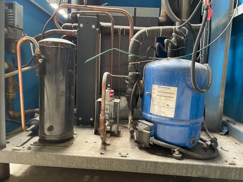 1250 scfm, 100 psi, Hankison #HPRP1250-WC, Compressed Air Dryer, 30 ...