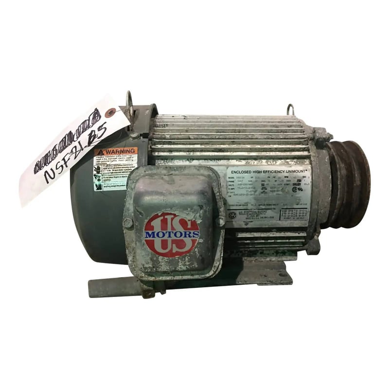 200 HP 3548 RPM Teco Westinghouse ASHE-UW0005, Frame 444TS, 221 amps ...