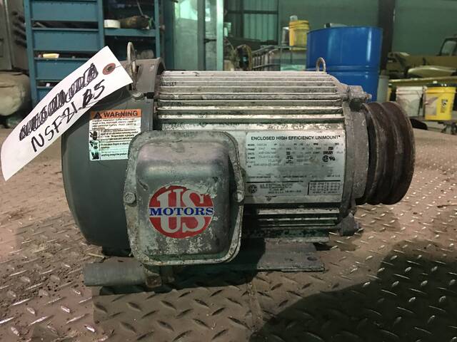 200 HP 3548 RPM Teco Westinghouse ASHE-UW0005, Frame 444TS, 221 amps ...