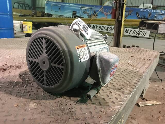 200 HP 3548 RPM Teco Westinghouse ASHE-UW0005, Frame 444TS, 221 amps ...