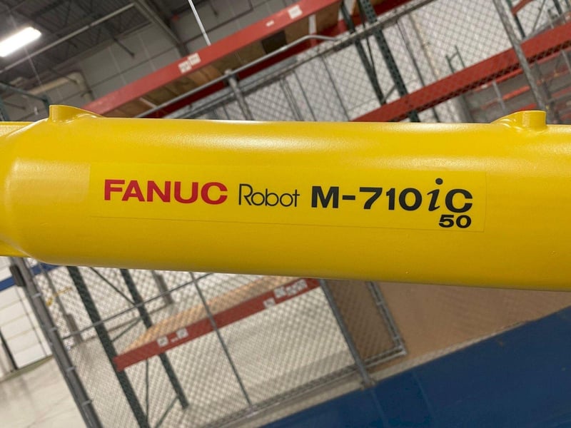 Fanuc, m- 710ic/50, 6-Axis robot, R-30iB Control, pendant, 50 kg payload, 2050mm reach, never ...