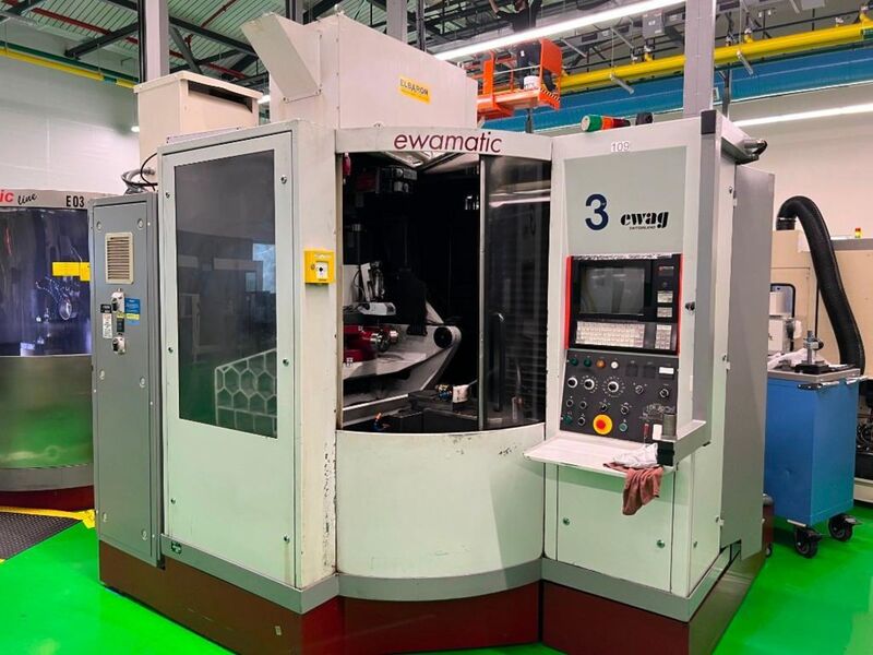 Ewag #Ewamatic universal 6-Axis CNC tool & part grinder, star-shaped ...