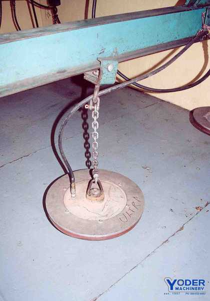 10000 lb. Vac-U-Lift #10000, vacuum sheet lifter, 4 pads, 18" pad ...