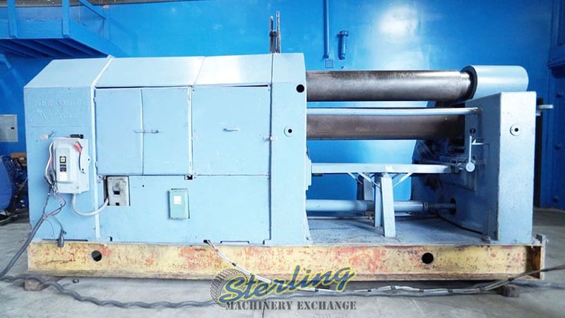 5' x 1-1/4" Herkules #UB12, initial pinch power roll, 12" roll diameter ...