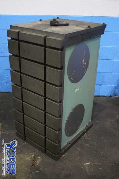 24" x 48" x 30" Giddings & Lewis T-slotted angle plates, stackable ...