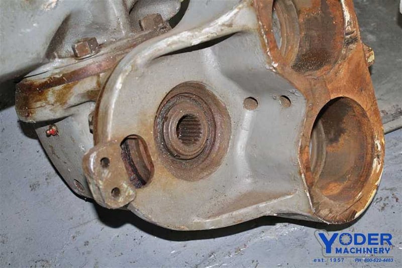 Kearney & Trecker, universal vertical head, quill feed, drive shaft ...