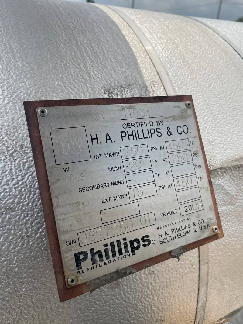 38 Ton, BAC #TSU-940G, Tube Ice Builder, Ammonia (R717, NH3 ...