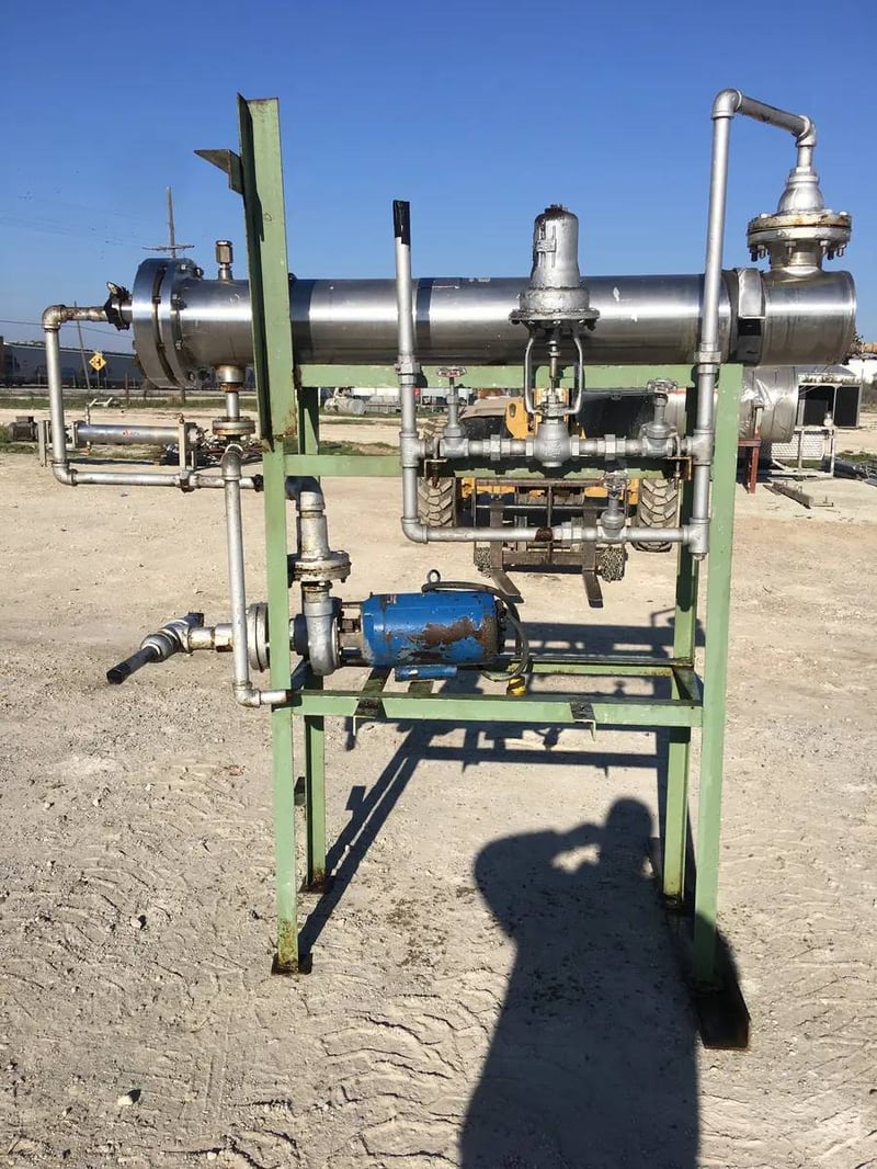 150 psi shell, 150 psi tube, Enerquip Inc, Shell and Tube Heat ...