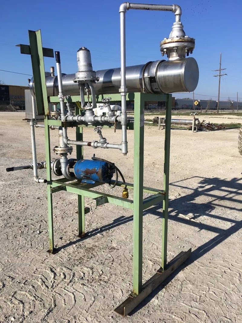 150 psi shell, 150 psi tube, Enerquip Inc, Shell and Tube Heat ...