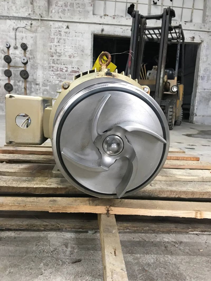 800 GPM, Ampco #AC+328MDG28TS-S, Centrifugal Pump, 30 HP, 3520 RPM ...