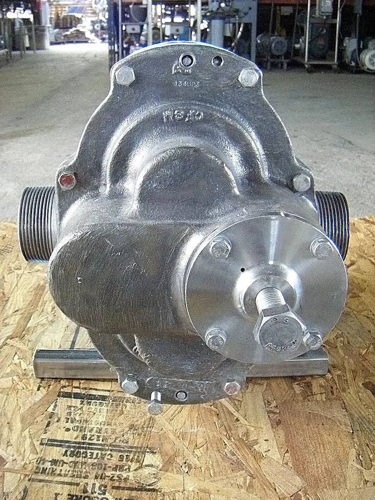 140 GPM @ 200 psi, Waukesha Cherry-Burrell #125, Positive Displacement ...