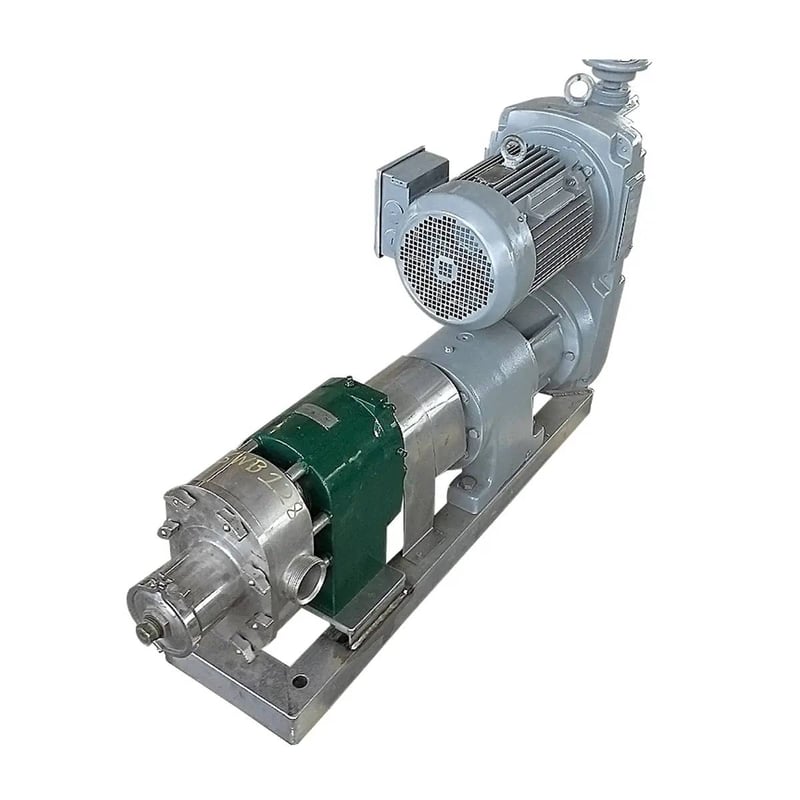 120 GPM, Tri-Clover #PRRED125-2-1/2-UH4-SL-S, Positive Displacement ...