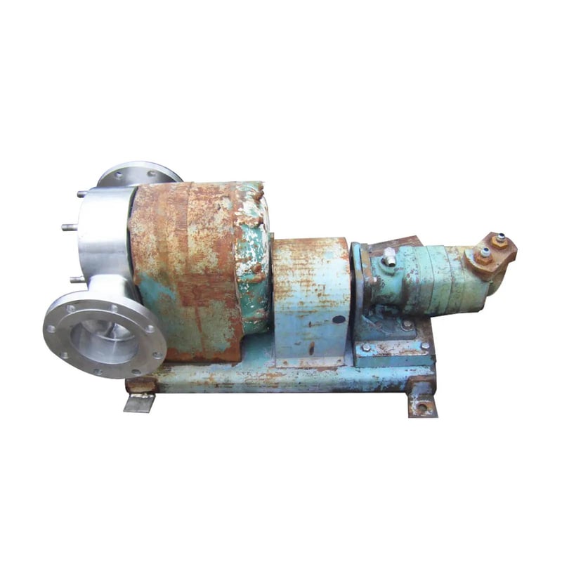 Tri-Clover, Positive Displacement Pump, (2) 7.75" rotor, (2) 6 ...