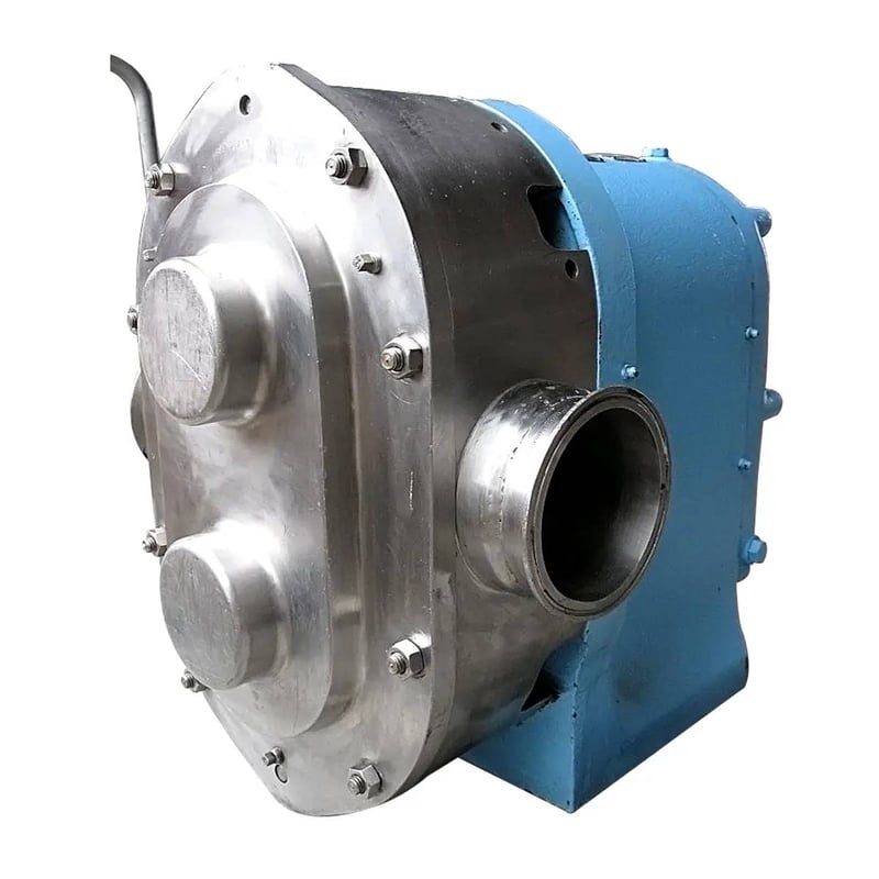 300 GPM, Waukesha Cherry-Burrell #200, Positive Displacement Pump, 600 ...