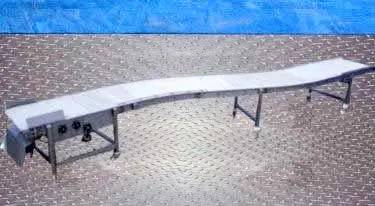 31" wide x 24' long, S-Shaped Stainless Steel Frame Transfer ...