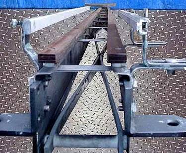 Stainless Steel Table Top Conveyor with Diverter, 4.5" chain, (4) bolt ...