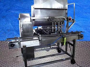 8 cu.ft. Tyson Pneumatic filler with mixer/hopper, 2-3/8" stroke, 1 ...