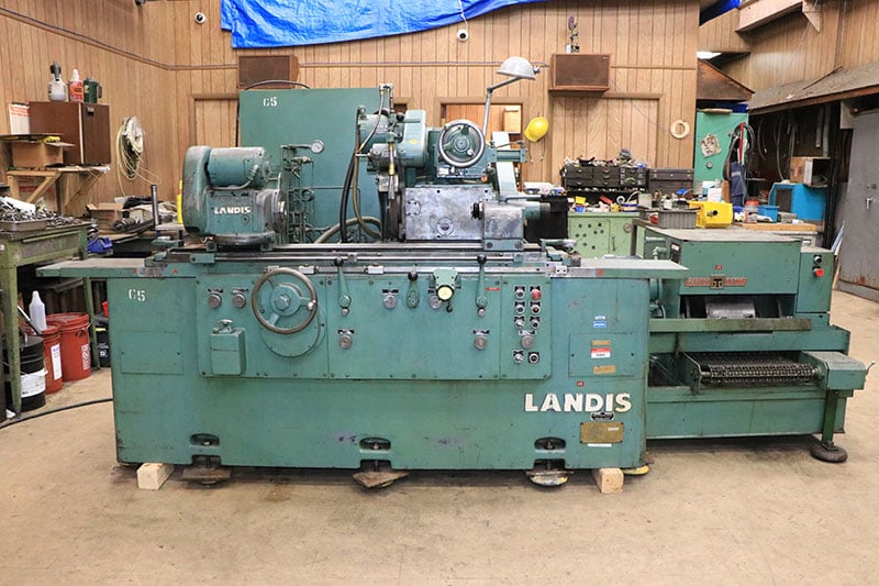 10" x 36" Landis #2R, universal cylindrical grinder, 12" dia. x 1" W x ...