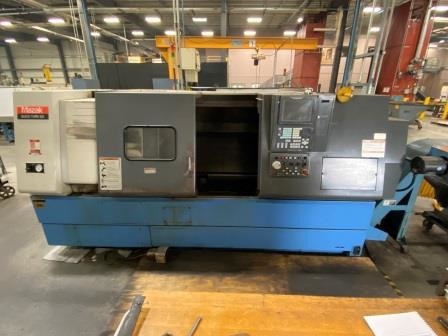 Mazak #Quick-Turn-300, Mazatrol Fusion 640T, 23.6" swing, 10" chuck ...