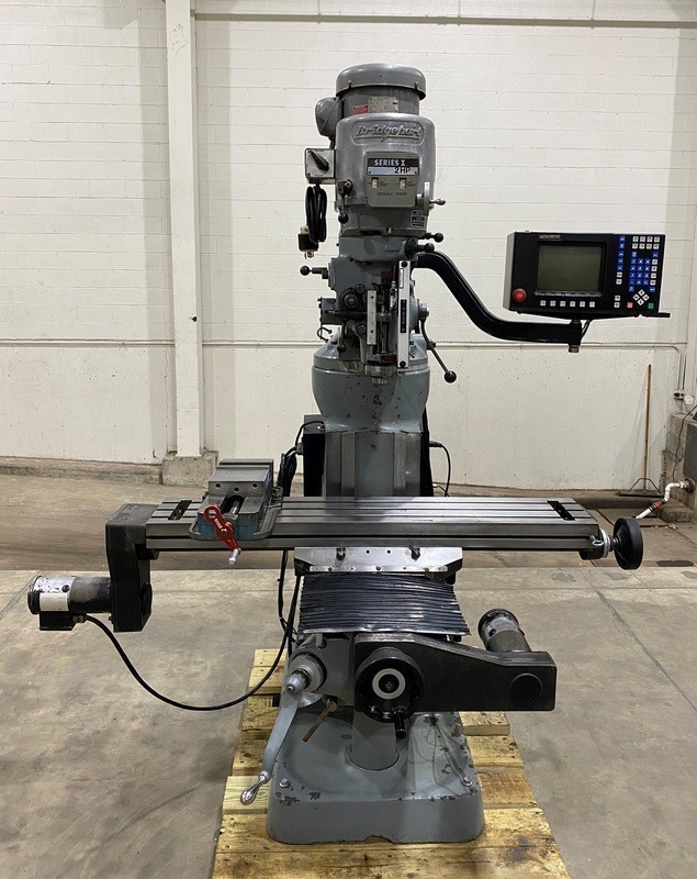 Bridgeport #Series-I, 9" x48" Table, 30" X, 12" Y, 16" Z, 2 HP, 2-Axis ...