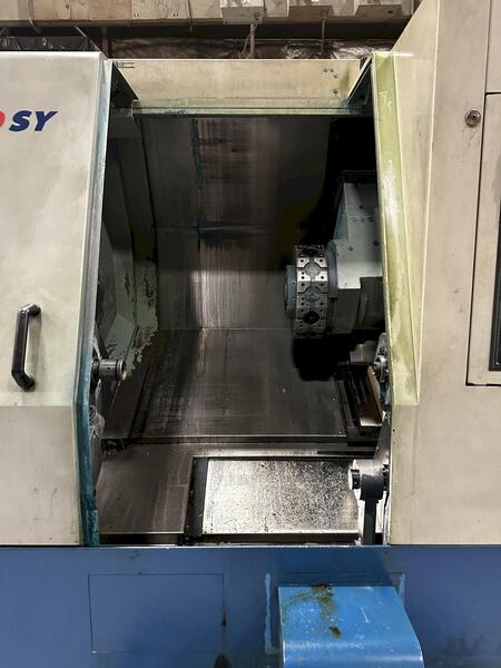 Daewoo Doosan Puma #1500SY, CNC lathe, 23.6" swing, 1.7" bar, 20.8" centers, 12 turret, 5-Axis ...