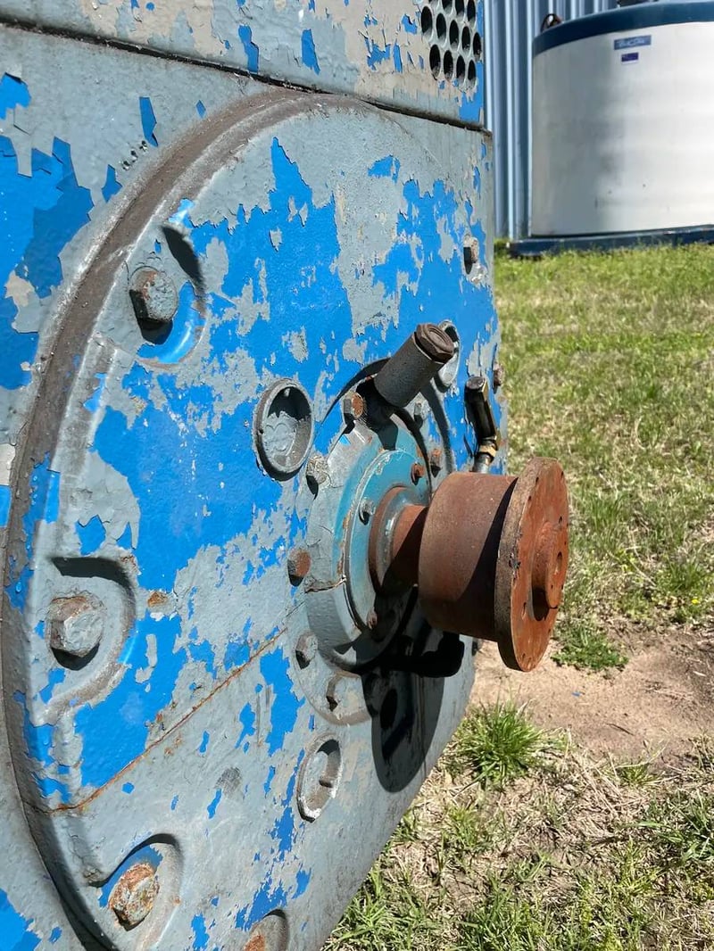 450 HP 3570 RPM Siemens, Frame 509US, induction motor, continuous duty ...