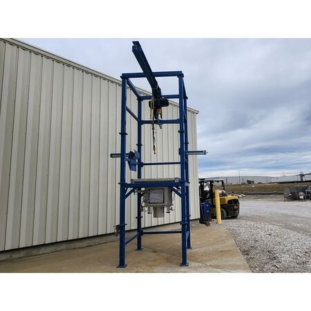 Carolina Conveying, FIBC Super Sack Bulk Bag Unloader Discharge Station ...