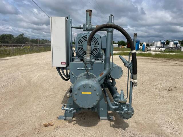 100 HP Howden #XRV127-R3, Rotary Screw Compressor Package, 460 V, M & M ...