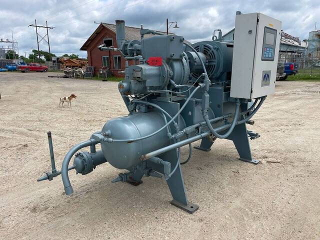 100 HP Howden #XRV127-R3, Rotary Screw Compressor Package, 460 V, M & M ...