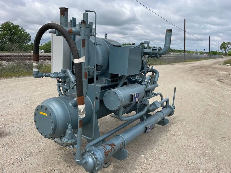125 HP Howden #XRV127-R3, Rotary Screw Compressor Package, 460 V, M & M ...