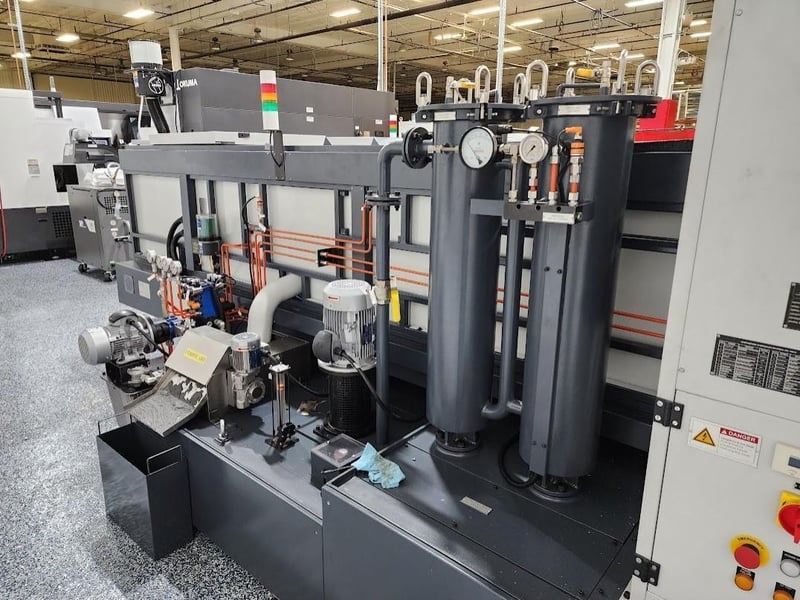 1/2" x 60" Precihole #PRVN12, twin spindle reaming machine w ...