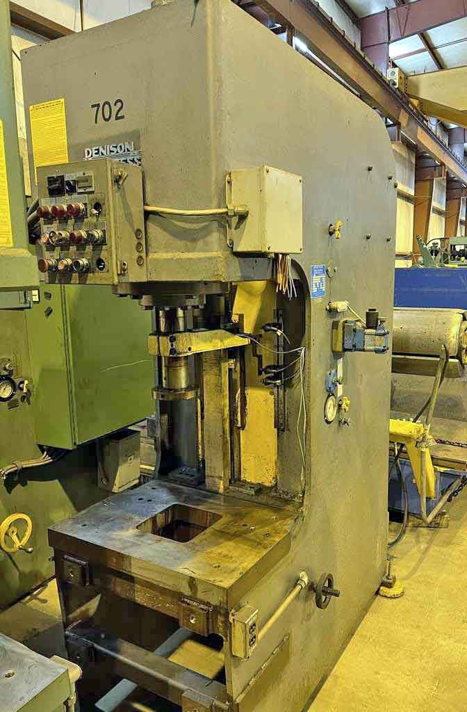 35 Ton, Denison Multipress #FC35-30HC99D01D88A31C334, C-frame press, 15 ...