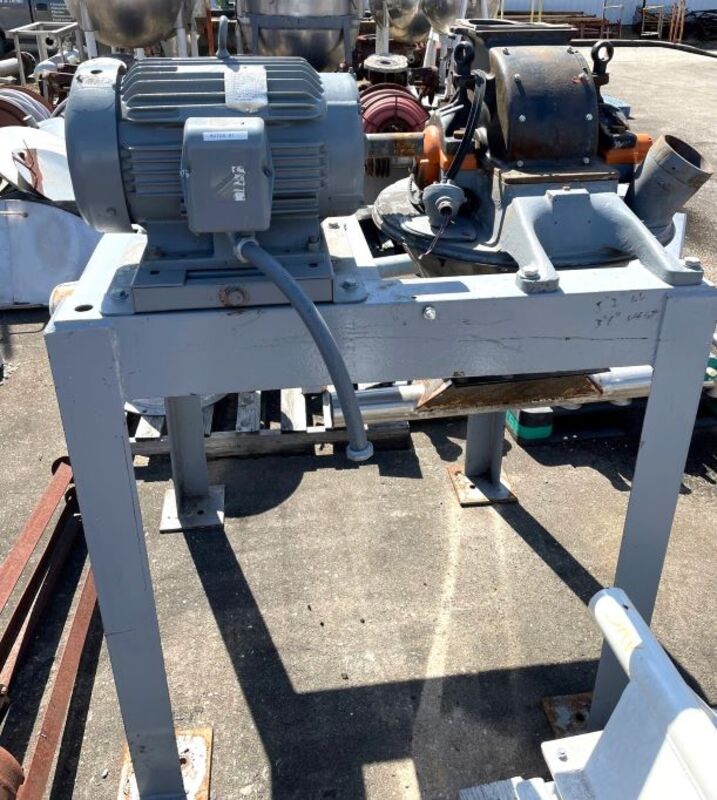 Mikropul #2TH, Pulverizer/hammermill, 20 HP, 3450 RPM, 3/60/230-460 V ...