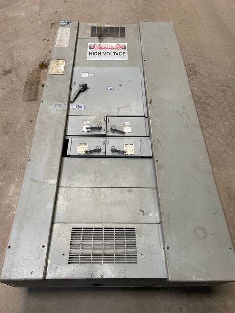 Challenger #PRL4F, Panel board, 480/277 V, 3 phase, 1200 amps For Sale ...