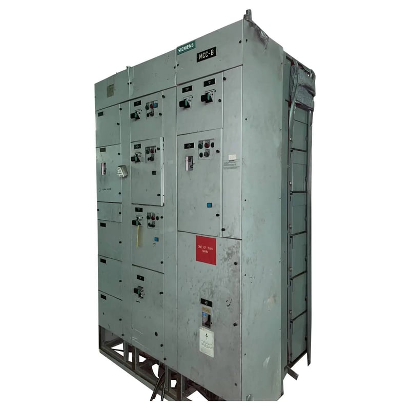 Siemens, Motor Control Center, 480 V, 3 phase, 200-600 amps For Sale ...
