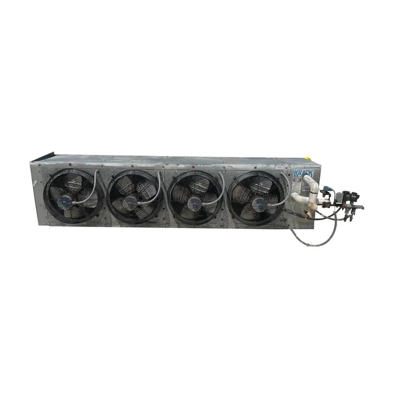 4 Fans, Krack #DT4S-925-DXA-HGC-LH, Ammonia Evaporator Coil - 10 TR ...