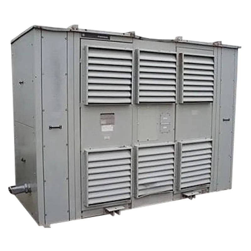 1500 KVA GE #02-03-10036A, Dry-Type Step-Down Distribution Transformer ...