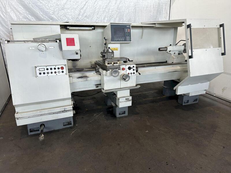 Weiler #E50/2, CNC flat bed lathe, 22" swing, 78" centers, 3" spdl bore ...