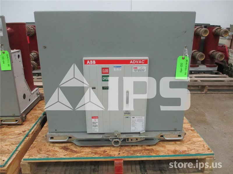 2000 Amps ABB Advac Aa3k2777xx1000p Model 3 (advac Model 3) 125 Volts ...