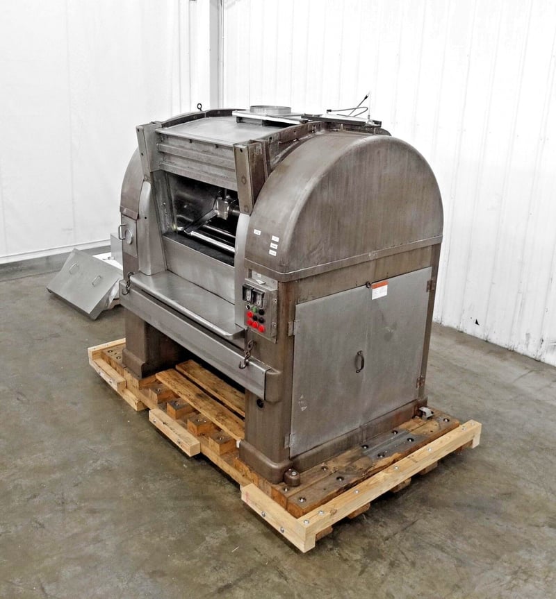 Baker #13 Variable Roller Bar Arm Mixer, 50 cu.ft., 1300 lb. Dough capacity, 375 gallon capacity ...