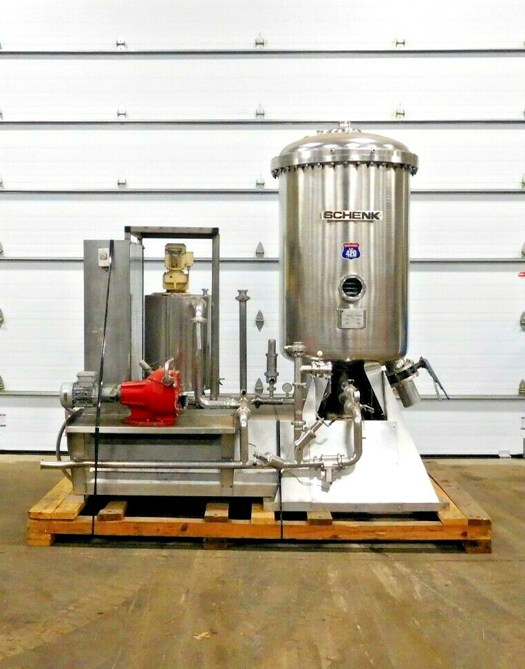Schenk #ZHF-A16, Brewery Filtration System, Stainless Steel, 1 HP, 1600 ...