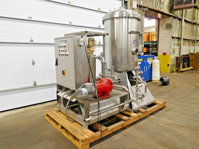 Schenk #ZHF-A16, Brewery Filtration System, Stainless Steel, 1 HP, 1600 ...