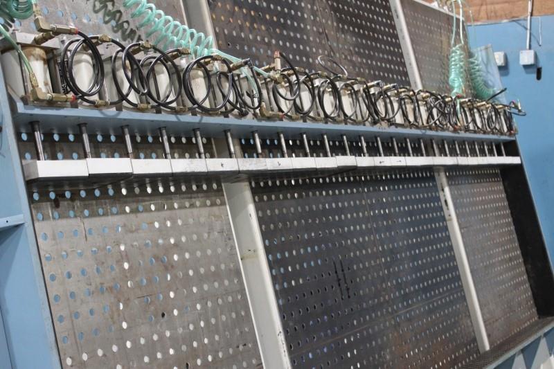 Ritter #R-1207P2, Door & Panel Clamp, 146" x 61" table, 6" x 6" clamp ...