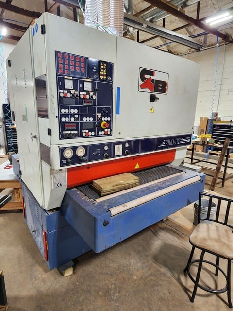52" Cleaver-Brooks Levigatrici #2NRT-1320, Wide Belt Sander, digital ...