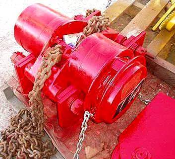 5 Ton, Columbus McKinnon, Chain Hoist, CM Series 648 Trolley for Sale ...