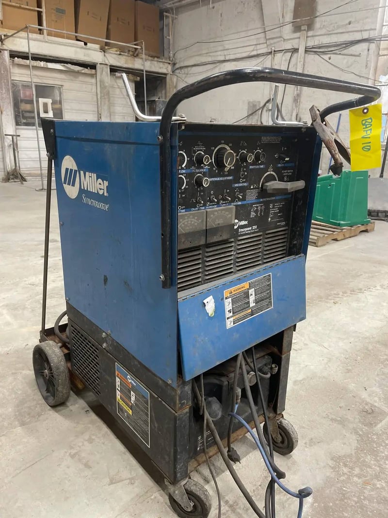 Miller #Syncrowave-250, AC/DC Welder, TIG(GTAW)Welding and Stick(SMAW ...